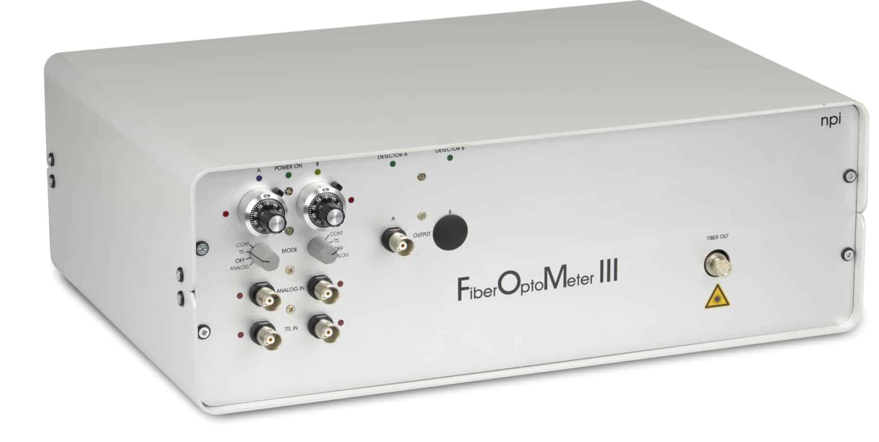 FiberOptoMeter III - Fiber Photometry System - NPI Electronic