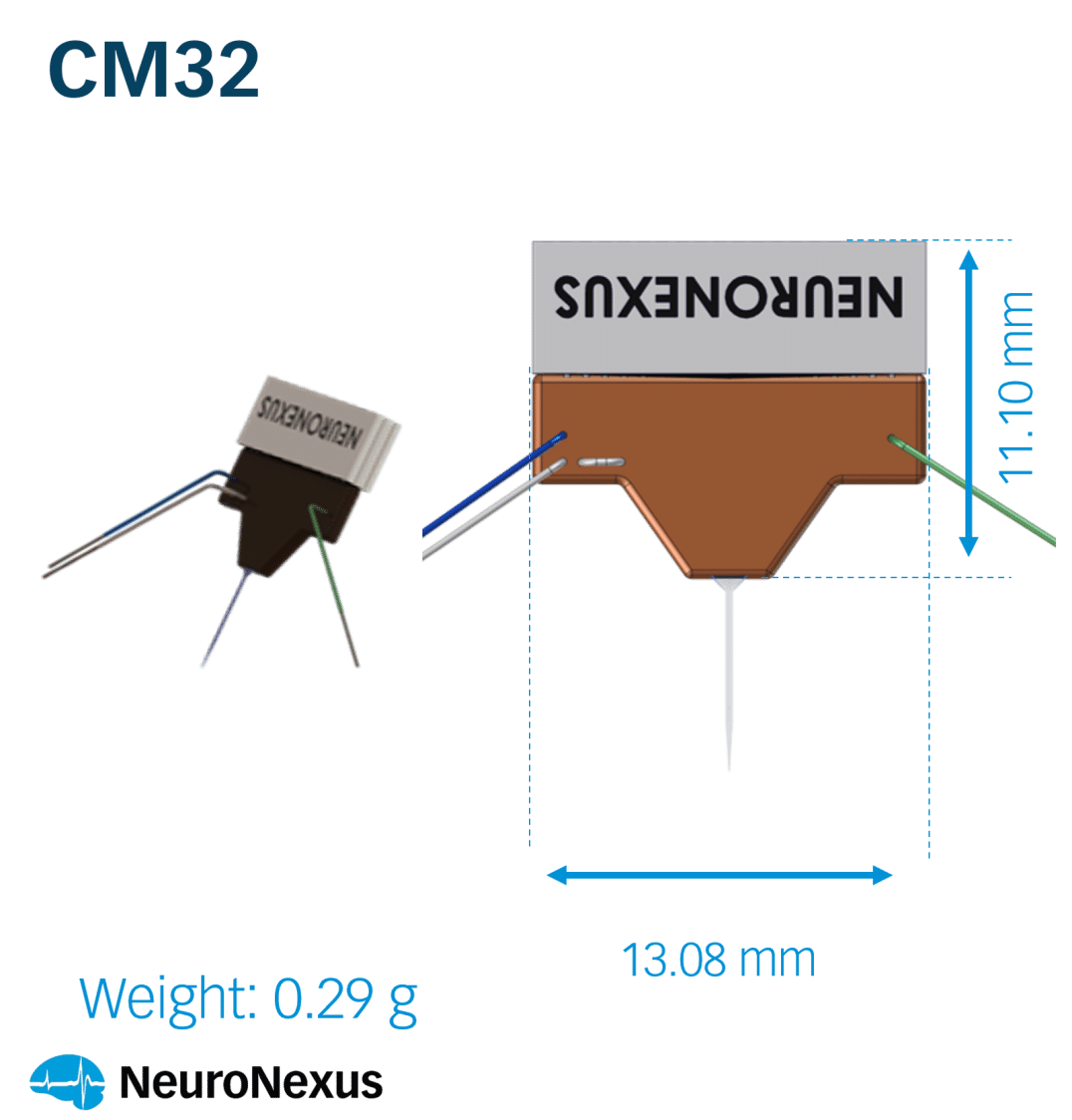 32 channel probes (chronic) - NPI Electronic